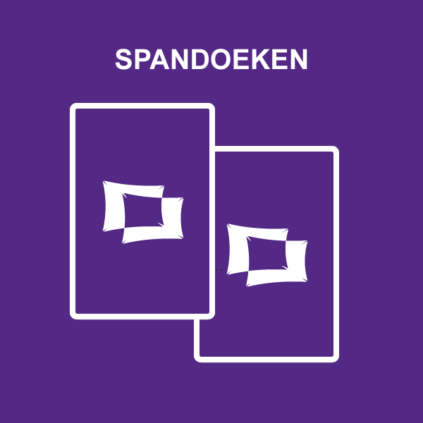 Spandoeken - spandoekdiscounter.nl